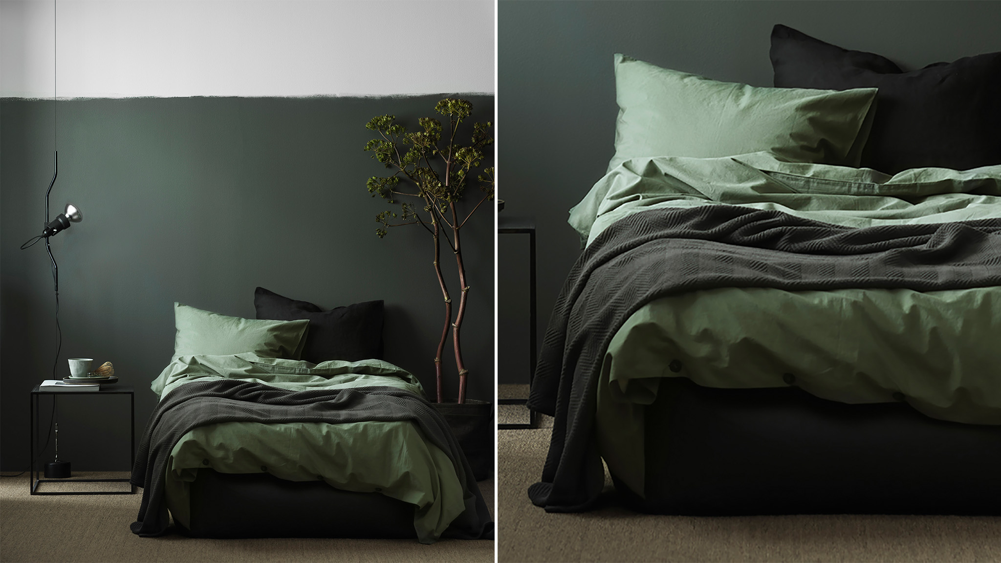 GRÖNT OCH FRIDFULLT SOVRUM | Nordsjö